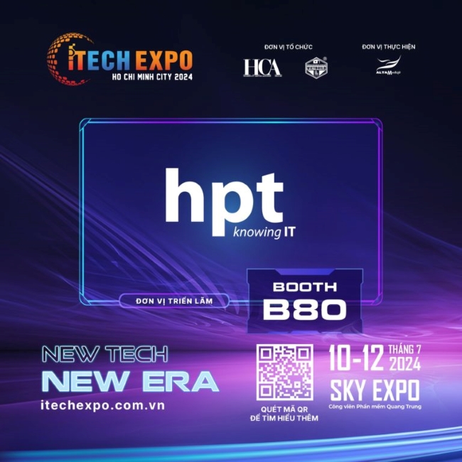 HPT tham gia Diễn đàn Công nghệ Quốc tế iTECH EXPO 2024